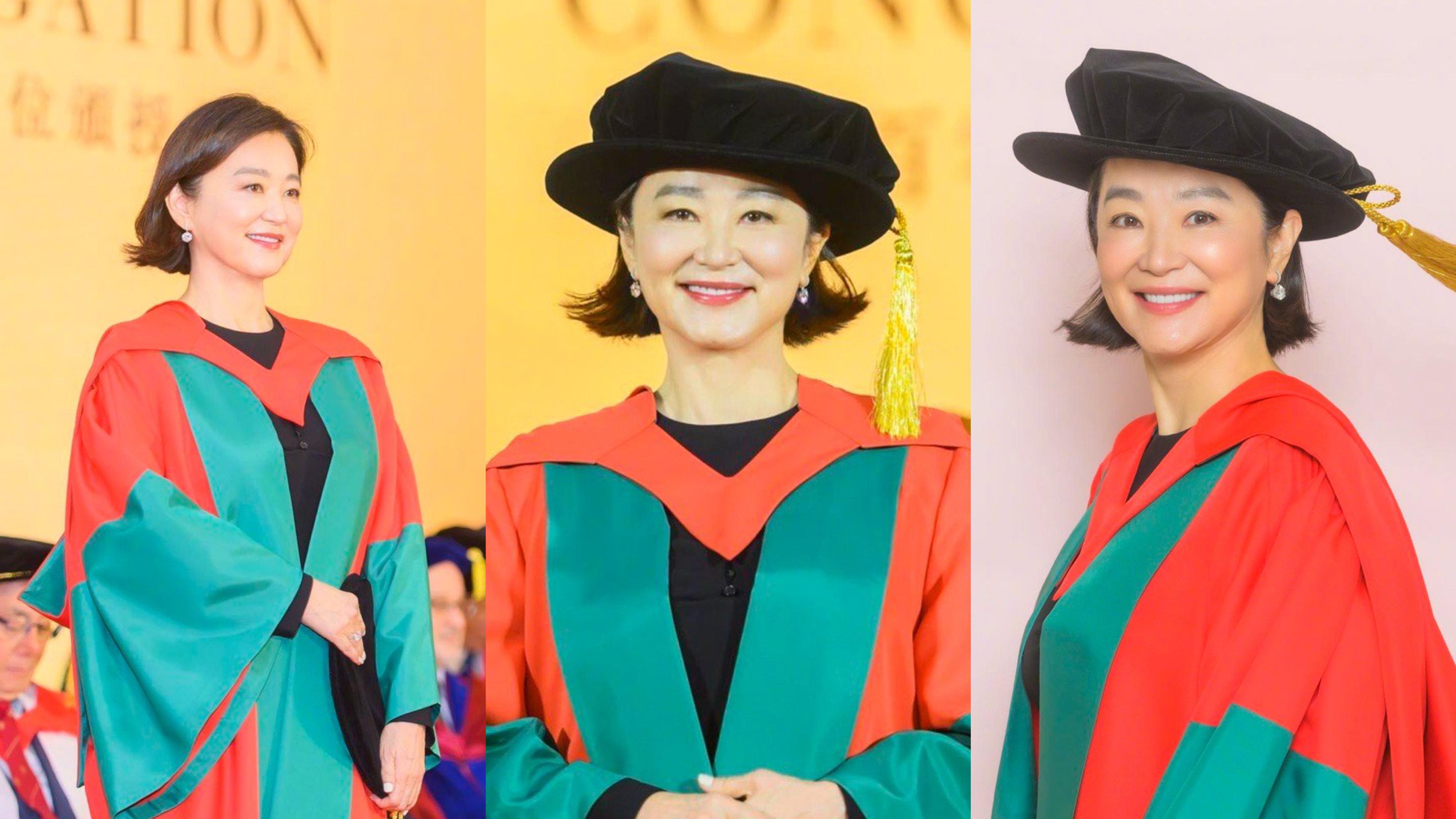 68歲林青霞獲頒港大榮譽社會科學博士學位 坦言天國母親必感安慰 | am730